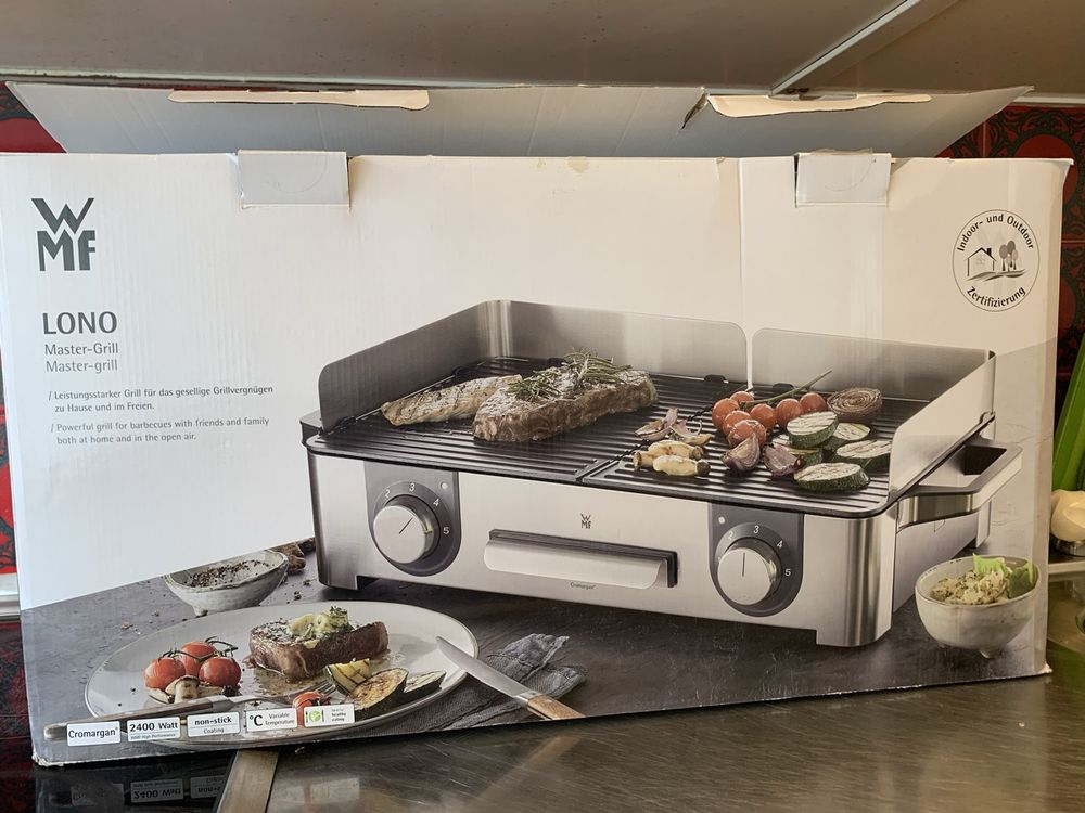 GRILL WMF LONO elettrico. Nuovo mai usato perfettamente funz (Neu und ...