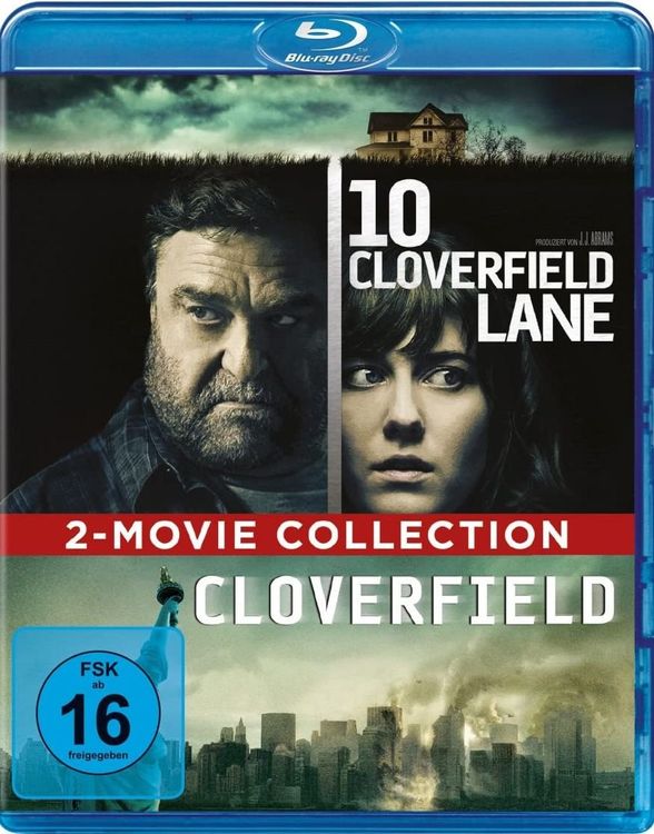 Cloverfield & 10 Cloverfield Lane (2008/16) 2-Blu-rays/NEU (Neu und ...