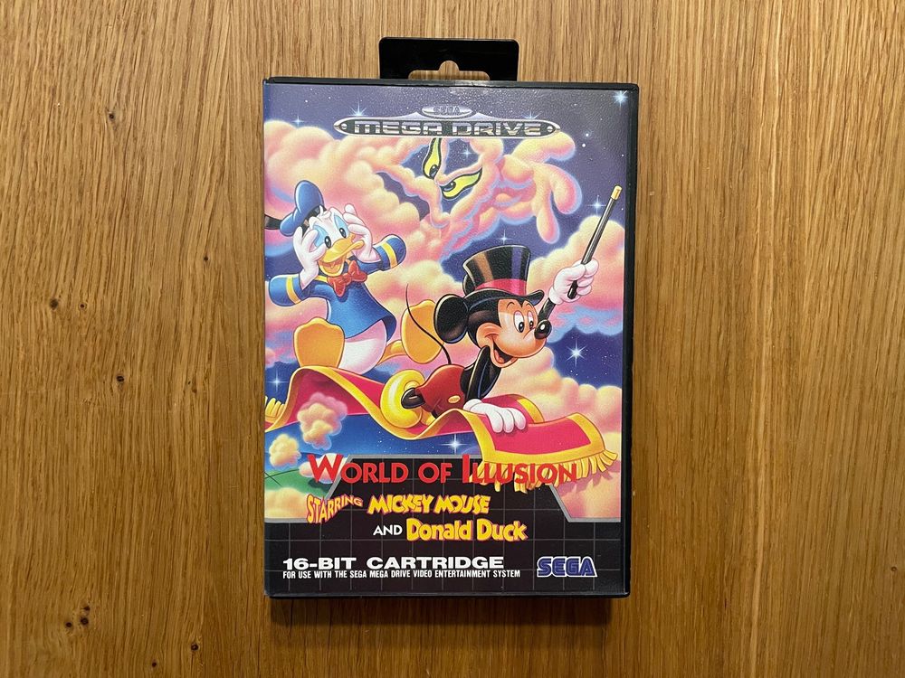 Sega Mega Drive - World of Illusion Mickey Mouse - PAL (Gebraucht) in ...