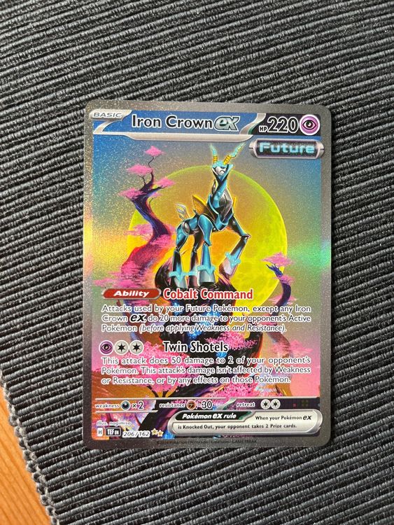 Pokemon Iron Crown EX SAR Temporal Forces Mint | Kaufen auf Ricardo