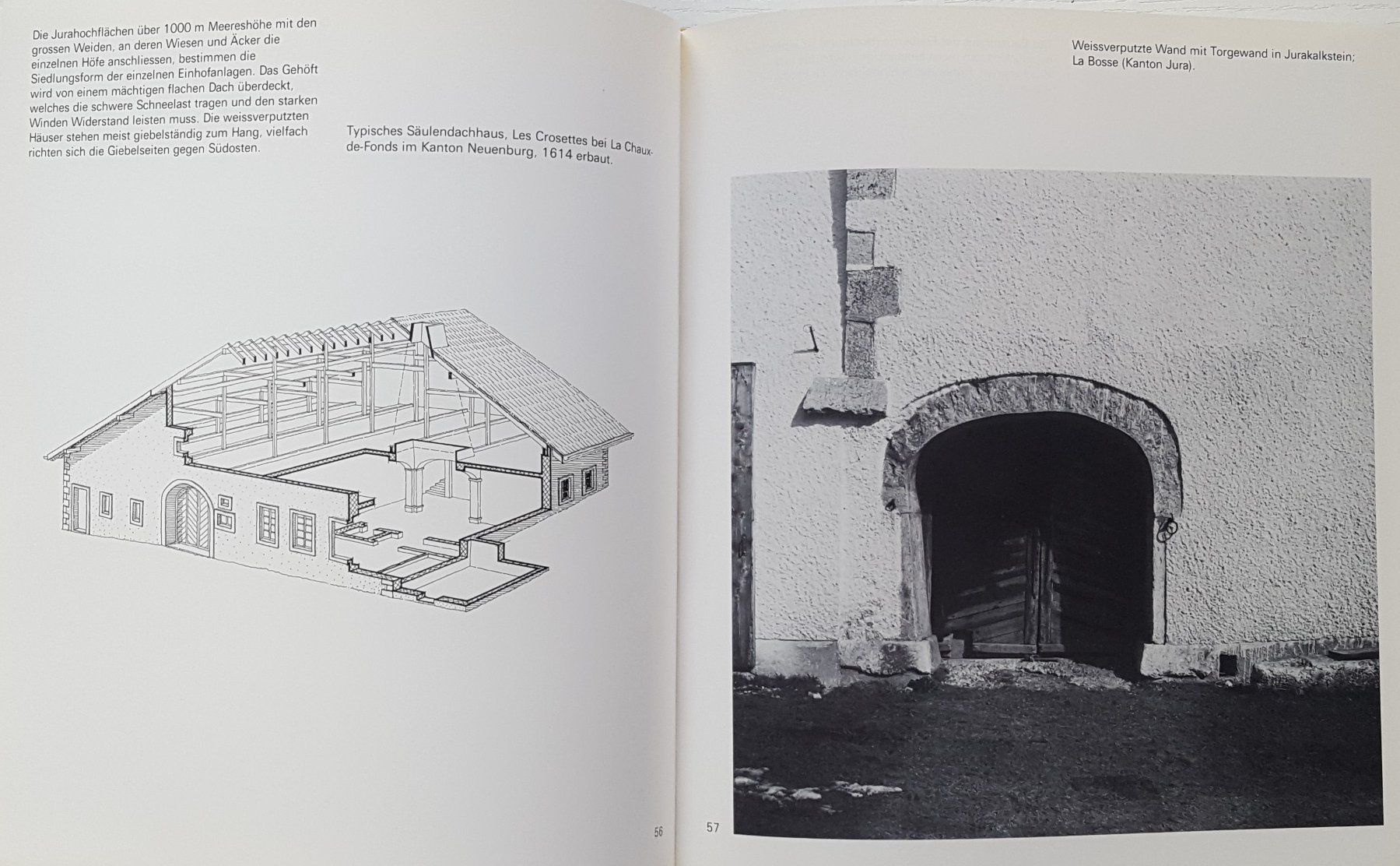 GROSSBAND: Das Bauernhaus der Schweiz, von W. Blaser (1983) (Gebraucht ...