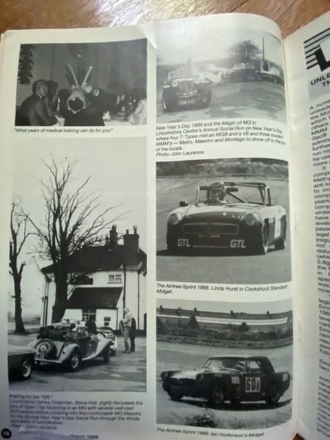 MG Car Club Heft No 3 1989 SAFETY FAST! MGB MGA T-Type etc (D'occasion ...