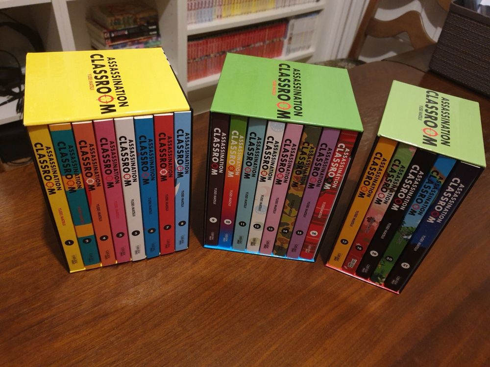 Mangas Assassination Classroom Band 1-21 komplett im Schuber | Kaufen ...