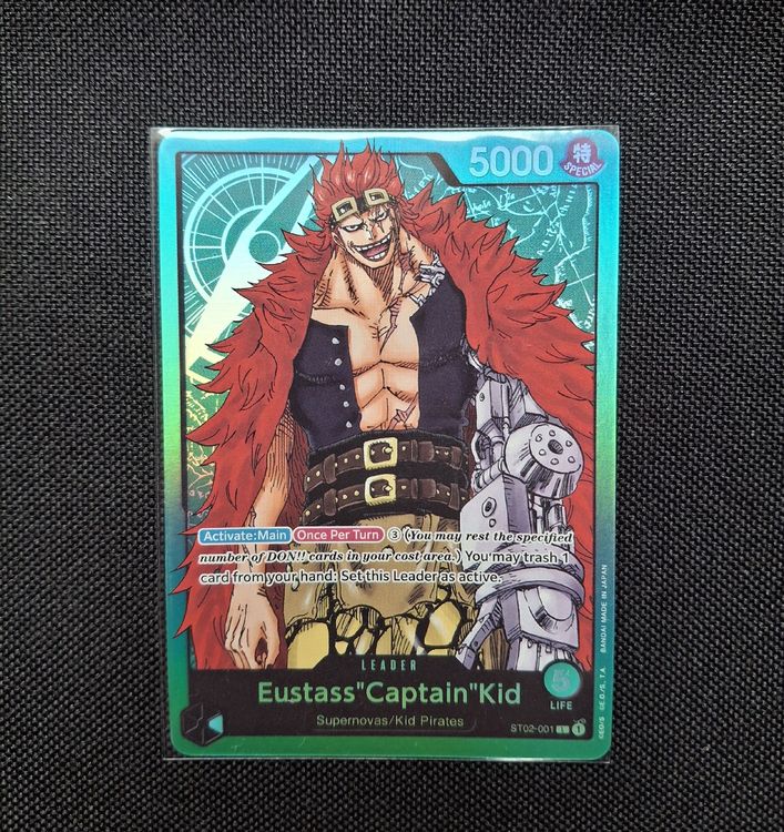 One Piece TCG Eustass Captain Kid L ST02 EN (Neu (gemäss Beschreibung ...