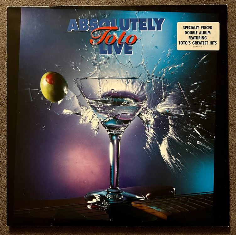 TOTO „Absolutely Live“ VINYL 2LP EXTREM RAR! M-/M LUKATHER (Gebraucht ...