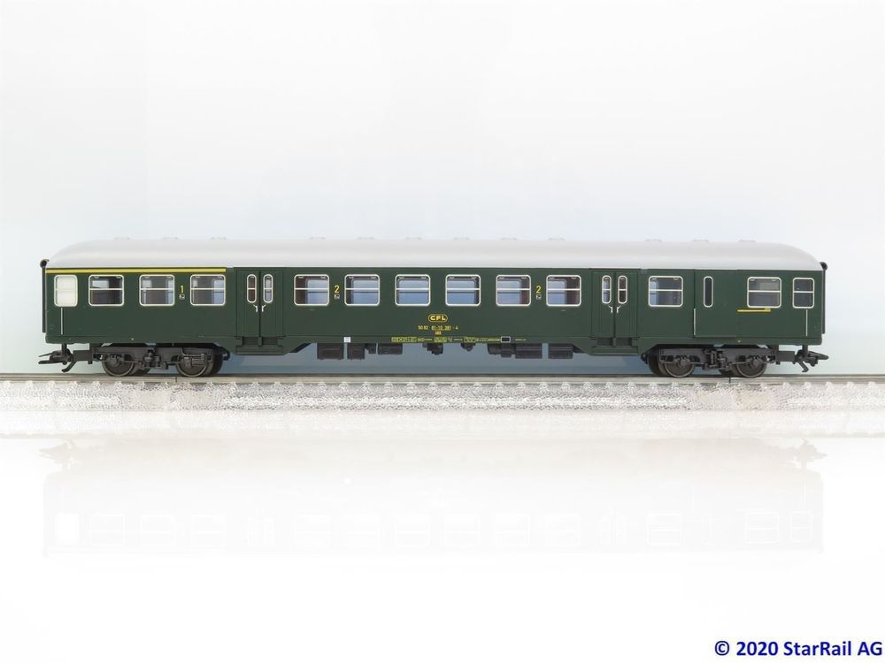 Märklin 4126 Nahverkehrswagen AB der CFL Epoche IV (Neu und ...