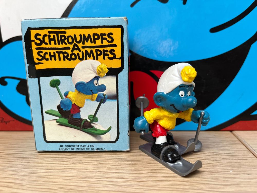 Langlauf-Schlumpf, mit Originalverpackung | Kaufen auf Ricardo