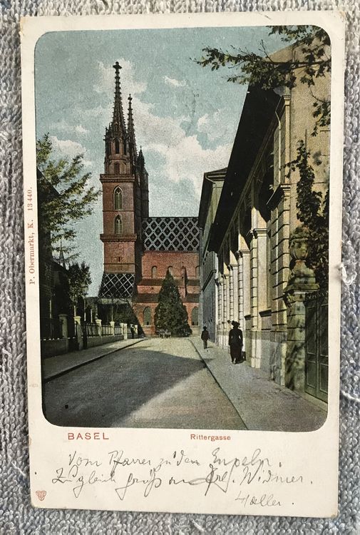 ANTIKE ANSICHTSKARTE BASEL (Gebraucht) in Ostermundigen für CHF 1.2 – mit Lieferung auf Ricardo ...