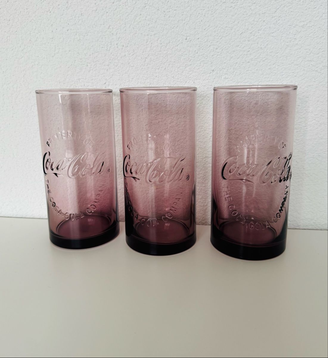 3 Stück Coca-Cola Gläser / Property of Coca Cola (Gebraucht) in ...