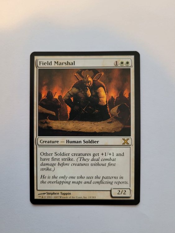 MTG Karte - Field Marshal (ENG) - 10th Edition (Gebraucht) in Brunnen ...