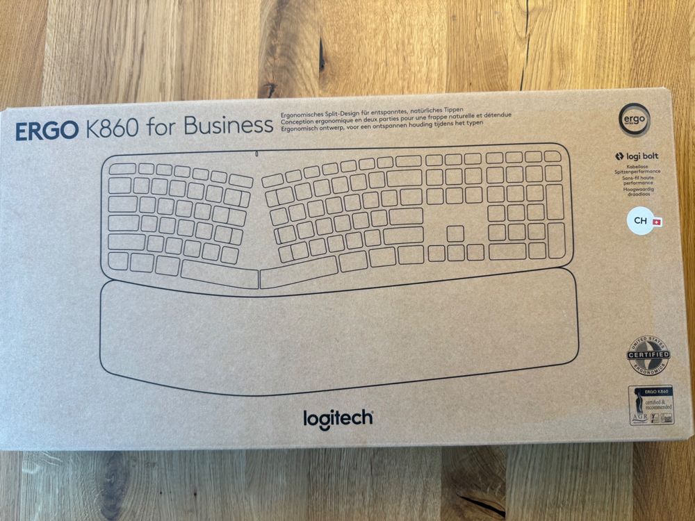 Logitech ERGO K860 for Business (Neu (gemäss Beschreibung)) in Buchs SG ...