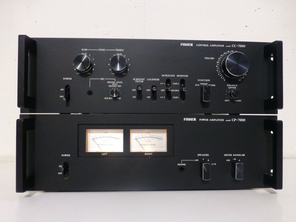 Fisher CC-7000 Vorverstärker & CP-7000 Endstufe High End (Gebraucht) in Fahrweid für CHF 389 ...