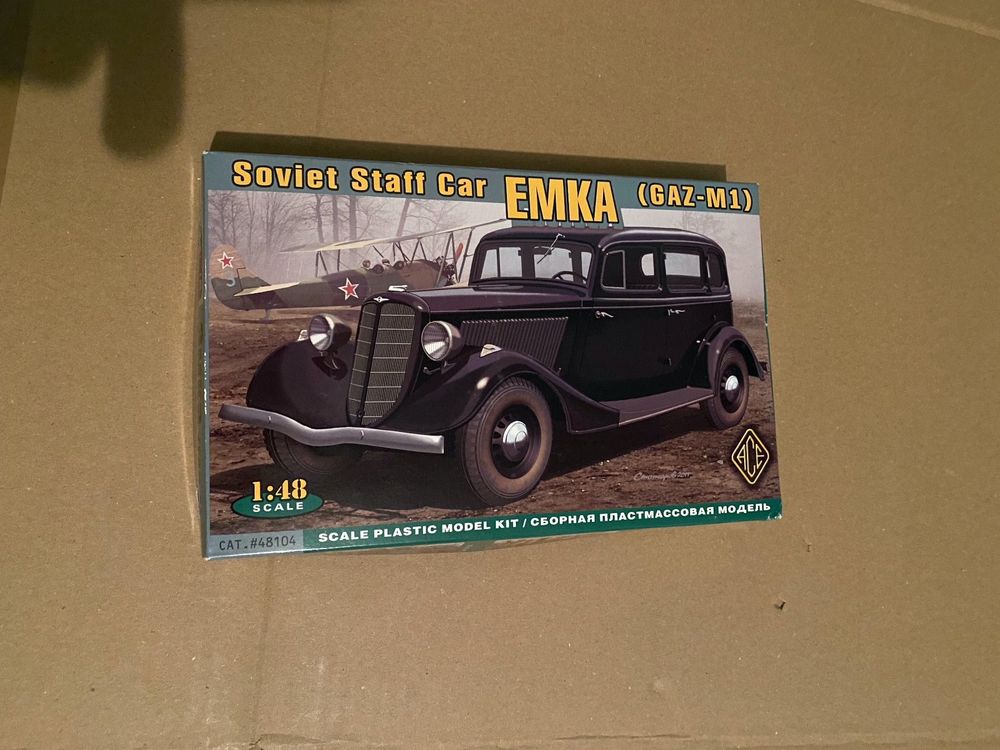1/48 SOVIET STAFF CAR EMKA GAZ-M1 (Neu (gemäss Beschreibung)) in für ...