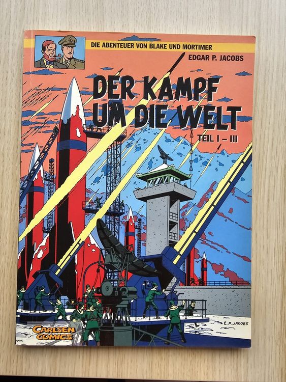 Blake & Mortimer Comic: Der Kampf um die Welt Band 1-3 (Neu (gemäss Beschreibung)) in Hedingen ...