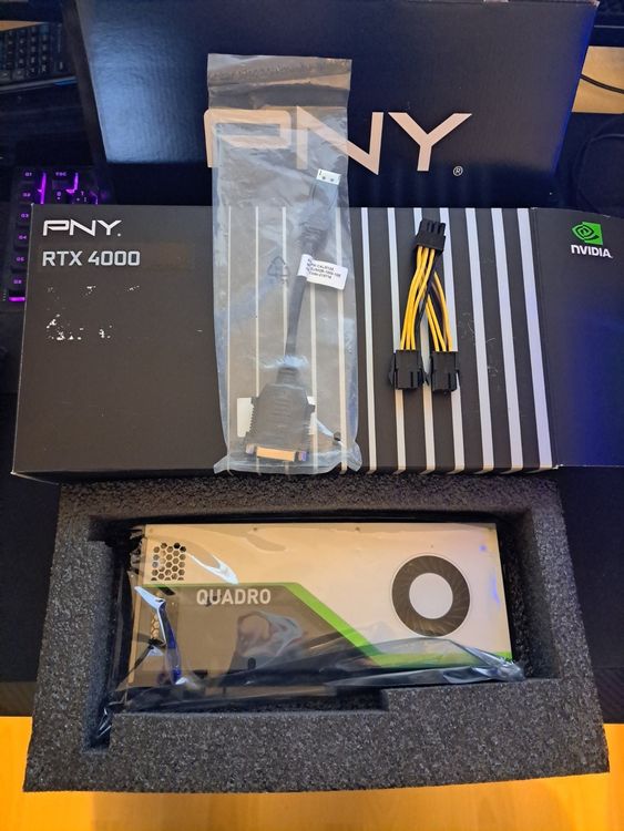 nvidia quadro rtx 4000 8gb gddr6 | Kaufen auf Ricardo