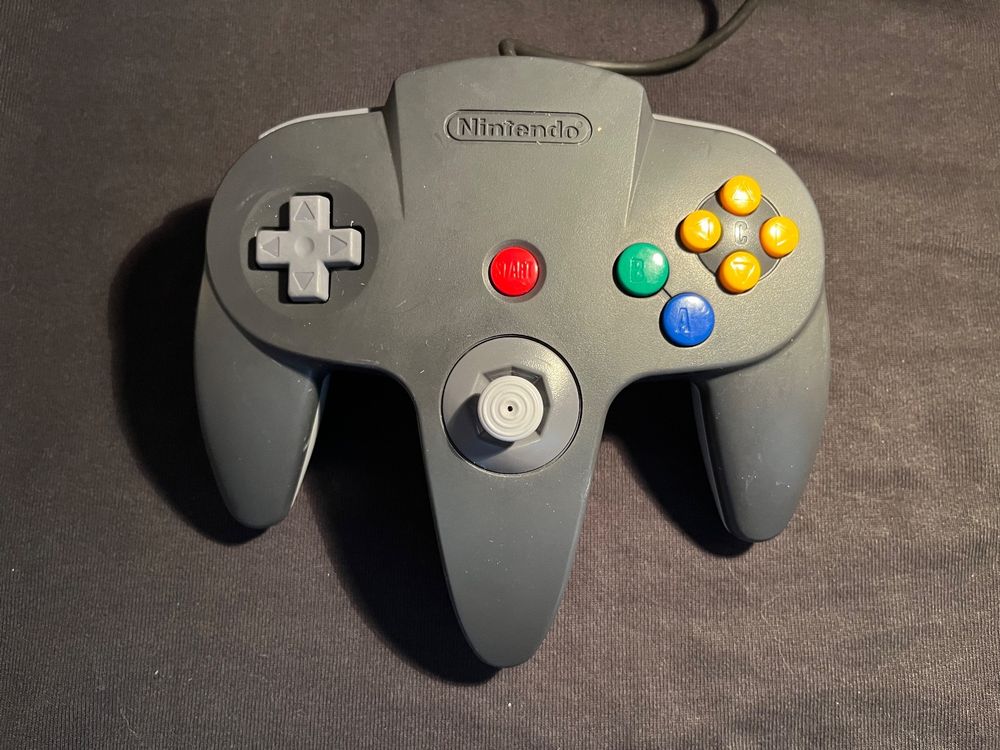 N64 Controller Original *Top Zustand* Nintendo Schwarz | Kaufen auf Ricardo