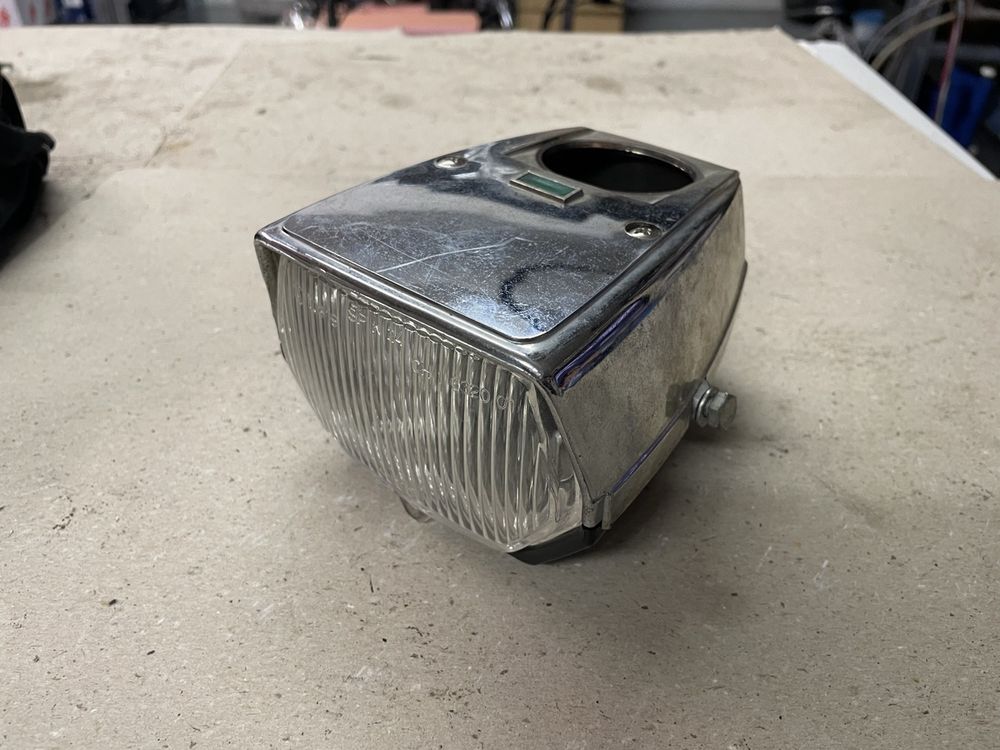 Lampe Scheinwerfer Puch Maxi Belmondo Mofa Töffli chrom | Kaufen auf Ricardo