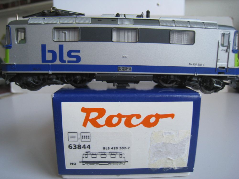 Roco BLS/NINA Re 4/4 420 502-7, Analog+Schnittstelle, 63844 (Gebraucht ...