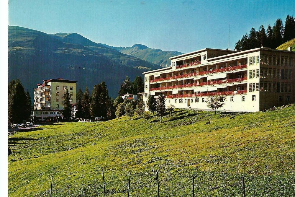 DAVOS Clavadel Hochgebirgsklinik chirurgische u medizinische (Gebraucht ...