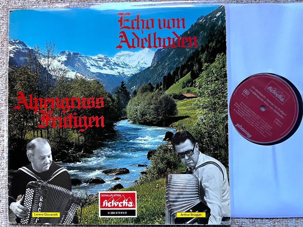 Alpengruss Frutigen & Echo Von Adelboden LP GEWASCHEN (Gebraucht) in Unterseen für CHF 19.9 ...