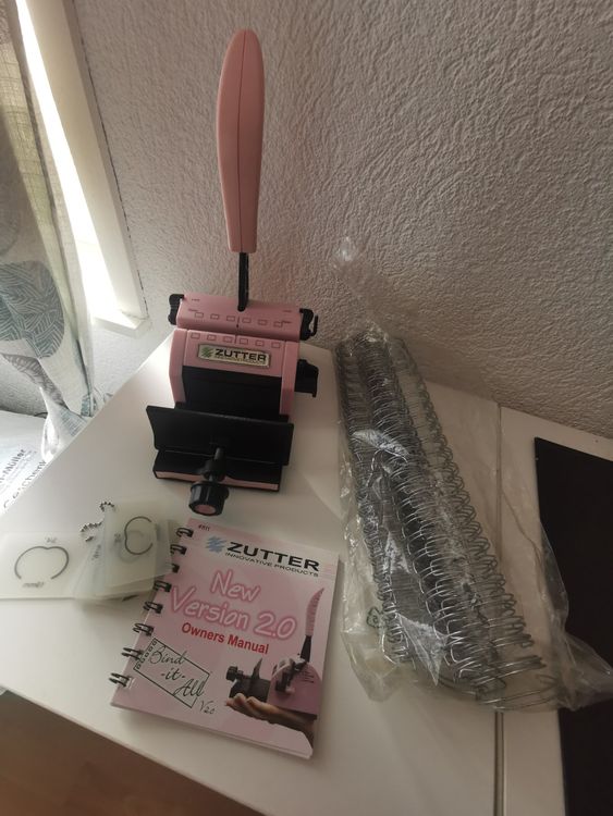 Relieuse Zutter Bind-it-all | Kaufen auf Ricardo