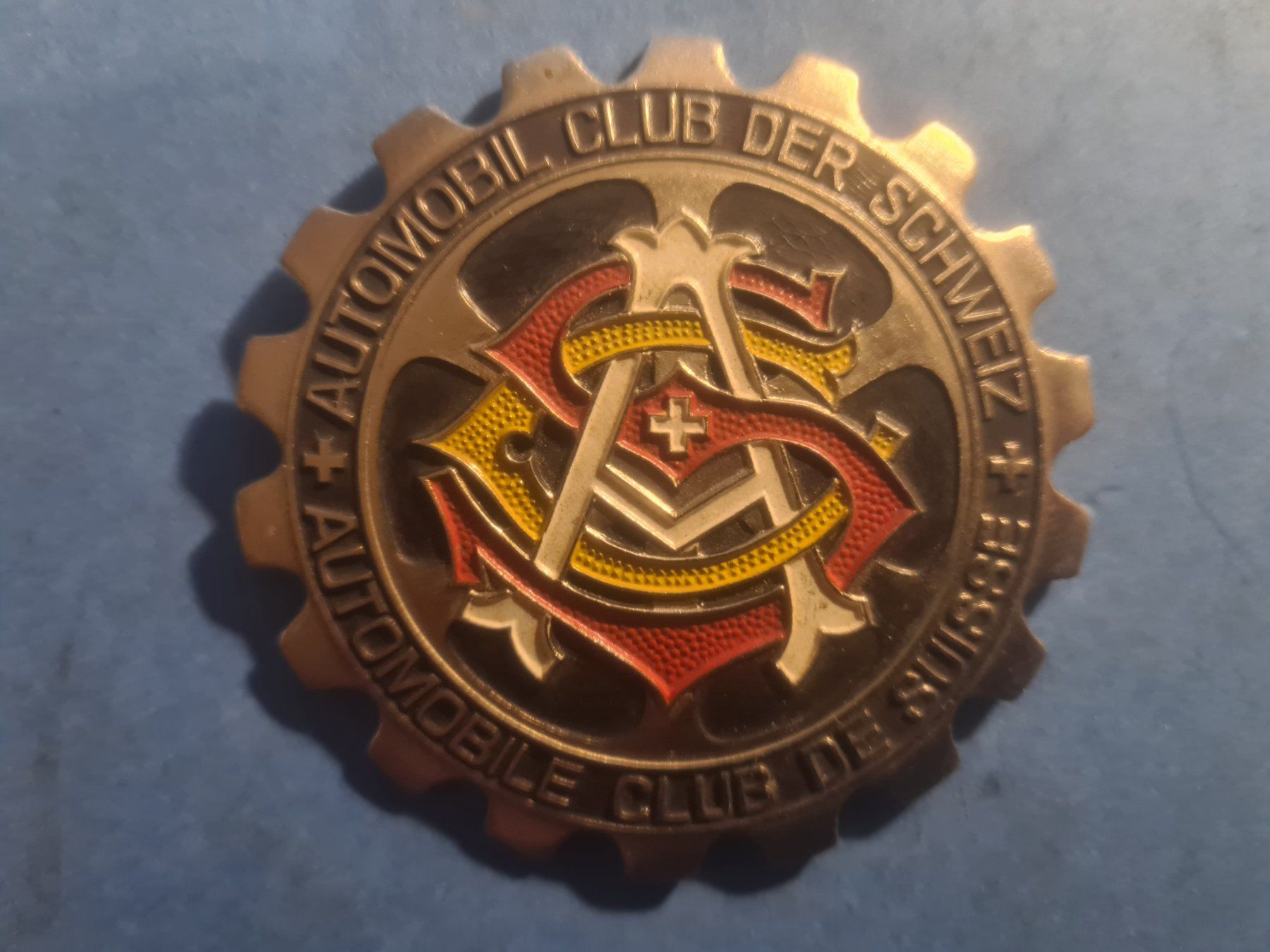 ACS BADGE HUGUENIN LE LOCLE NEW OLD STOCK VINTAGE (Gebraucht) in ...