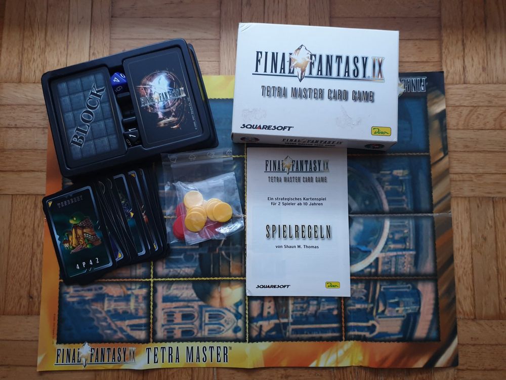 Final Fantasy IX Tetra Master Card Game - Deutsche Edition | Kaufen auf ...
