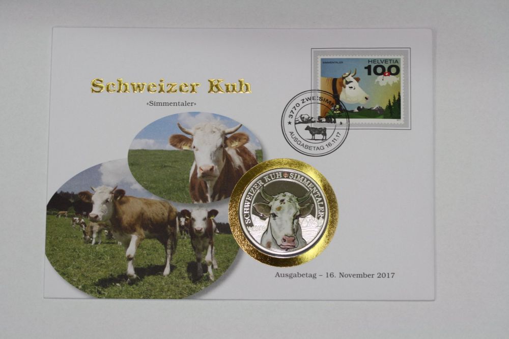 Münzbrief Schweizer Kuh | Kaufen auf Ricardo
