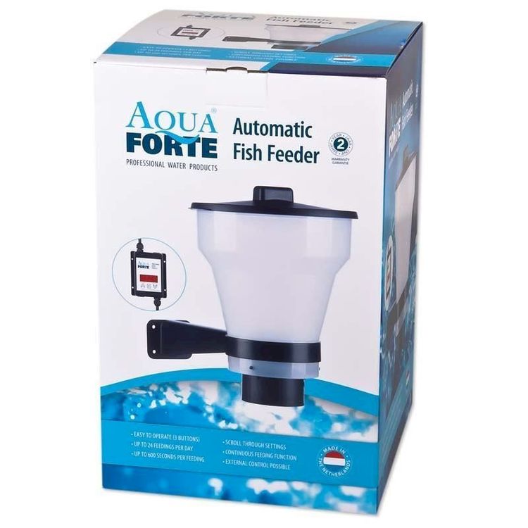 AquaForte Fish Feeder Futterautomat 7 L (Neu und originalverpackt) in ...