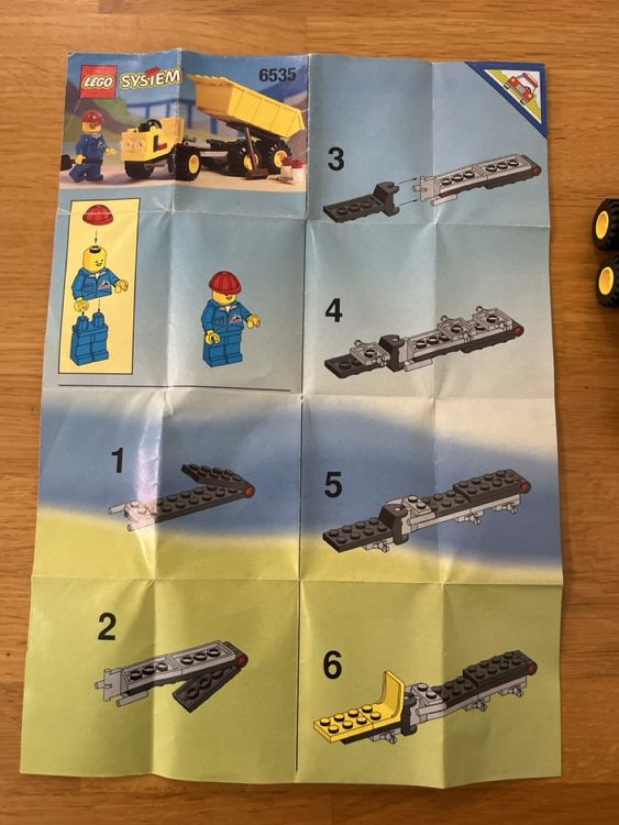 Muldenkipper (klein) Lego System set Nummer 6535 (Gebraucht) in ...