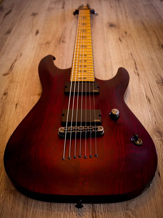 Schecter Jeff Loomis JL7 NT - Vampyre Red Satin (Gebraucht) in Chur für ...