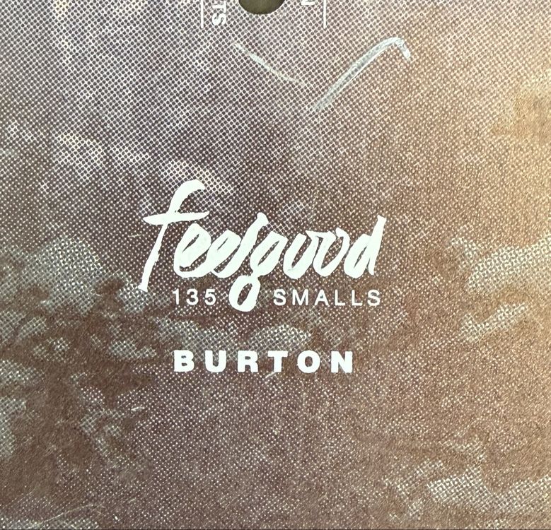 Burton Feelgood Snowboard 135 Smalls - Top Zustand! (Gebraucht) in ...
