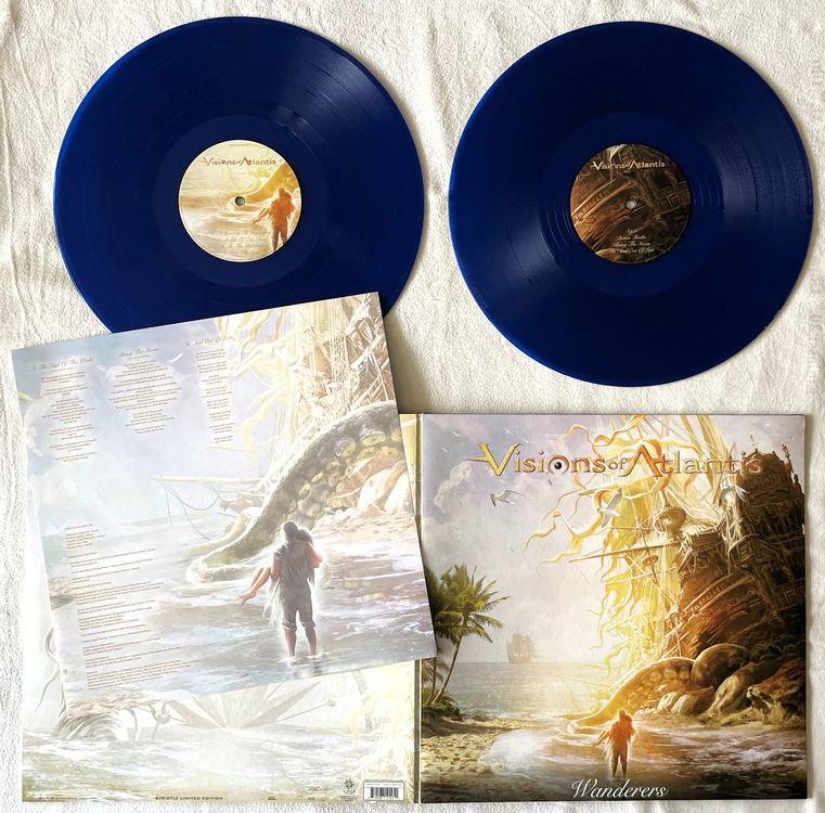 Visions Of Atlantis - Wanderers - 2 x Blue Ocean Vinyl 2019 (Neu ...