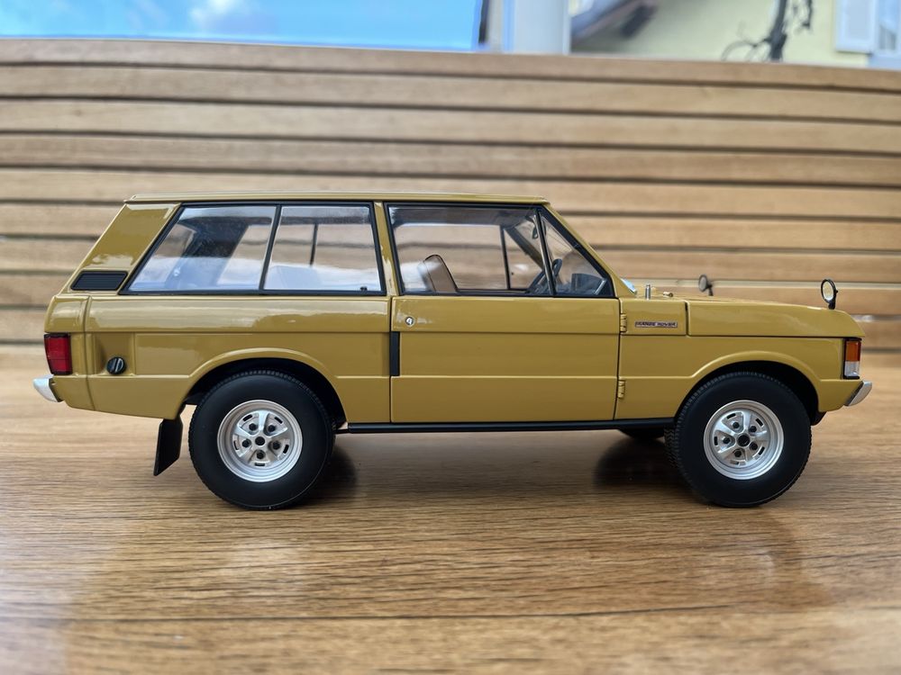 Range Rover 1970 Almost Real 1:18 Bahama Gold (Neu und originalverpackt ...