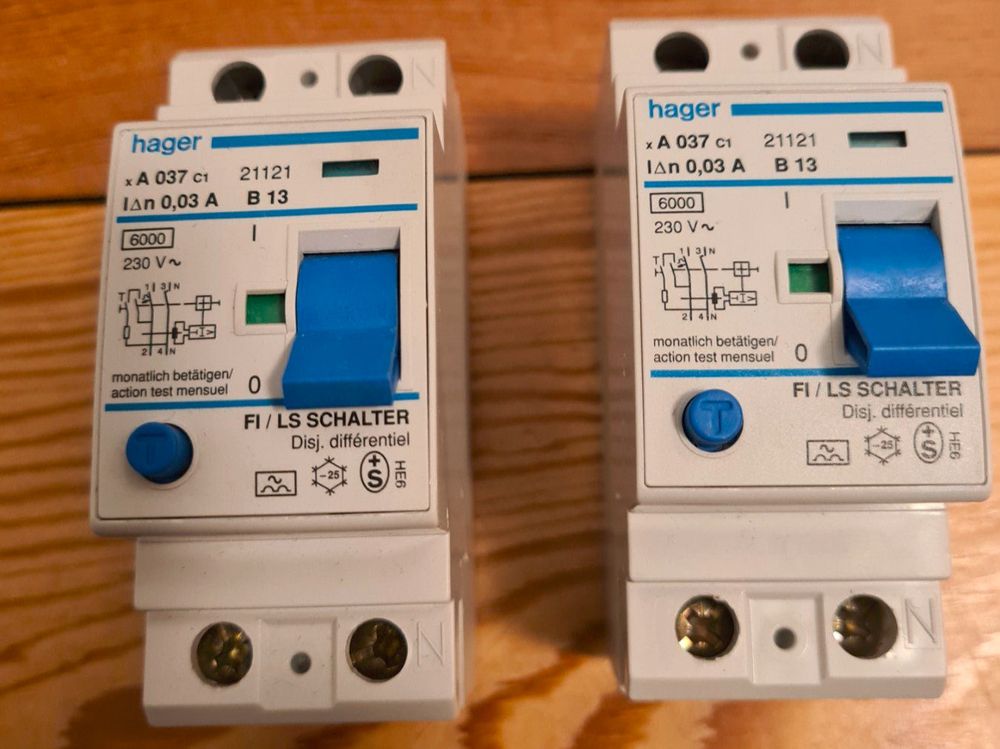 Hager FI-LS C13/30mA (Gebraucht) in Stein am Rhein für CHF 45 – mit ...