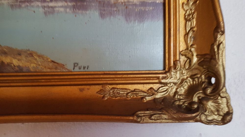 Landschaftsbild Oel auf Leinwand (Gebraucht) in Arlesheim für CHF 49 – nur Abholung auf Ricardo ...