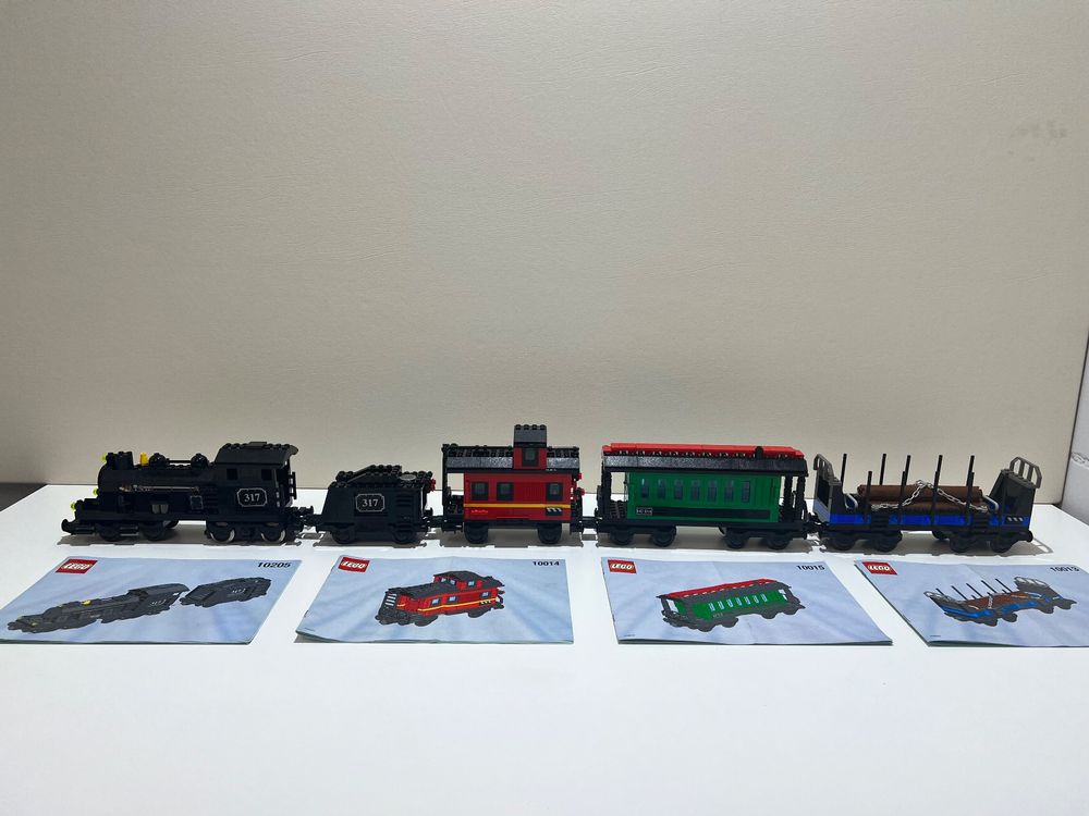 Lego 9Volt Eisenbahn Nr. 10205/10014/10015/10013 + Motor 9V (Gebraucht ...