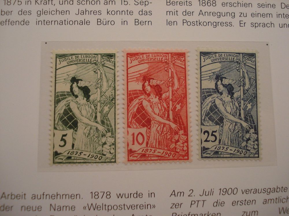 Satz UPU 1900, ** (Gebraucht) in Niederwil AG für CHF 22.2 – mit Lieferung auf Ricardo kaufen
