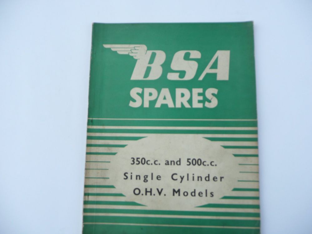 OLDTIMER ERSATZTEILKATALOG BSA B31 B32 B33 B34 GOLDSTAR (Gebraucht) in ...