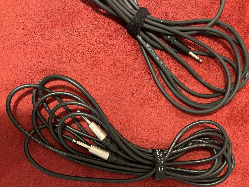 2 Speaker-Kabel von Neutrik (Gebraucht) in Krauchthal für CHF 20 – mit ...