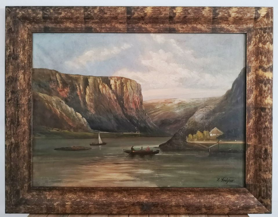 Ancien tableau signé | Kaufen auf Ricardo