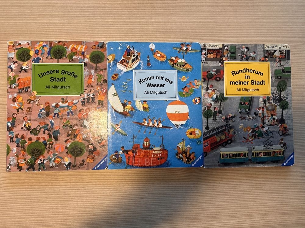 Ali Mitgutsch: Komm mit ans Wasser, Bilderbuch für Kinder 53 (Gebraucht ...