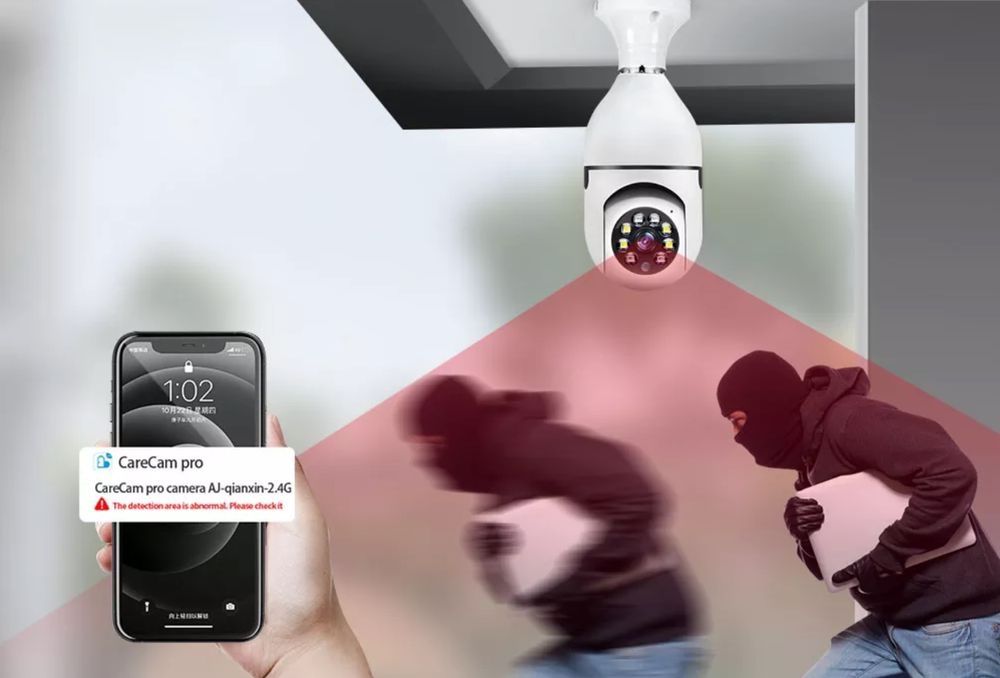 Caméra de surveillance sans fil, Wi-Fi 5G, 5MP (Neuf avec emballage d ...