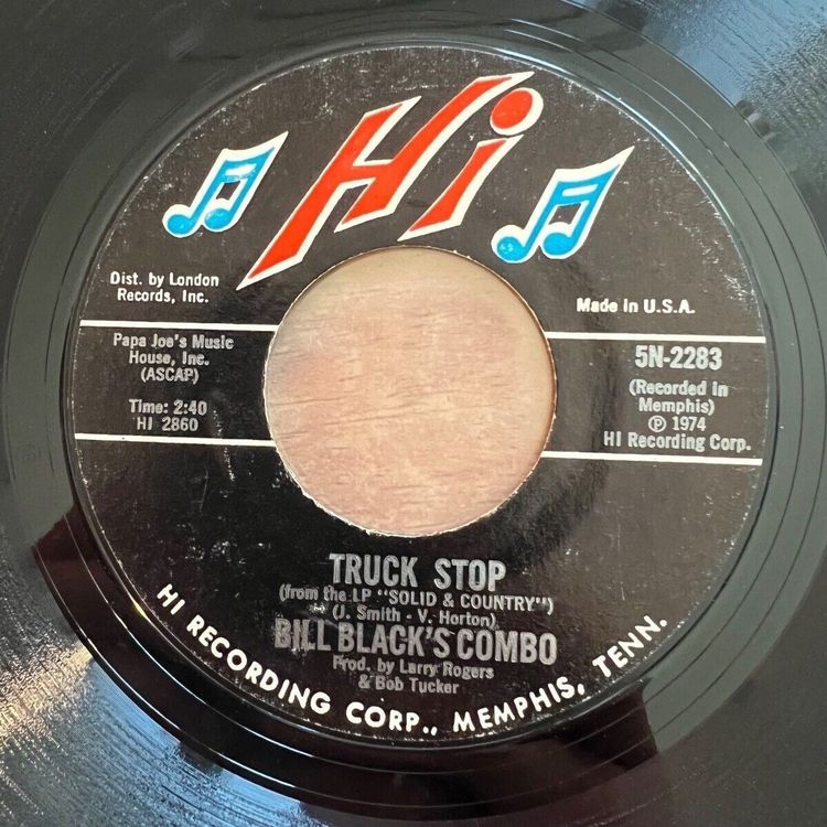 Bill Black's Combo - Boiling' Cabbage / 1. US-Press. 1974 (Gebraucht ...