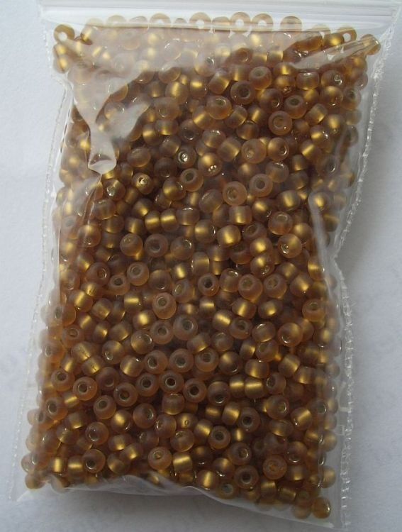 Rocailleperlen Topas matt mit Silbereinzug 2,6 mm | Kaufen auf Ricardo