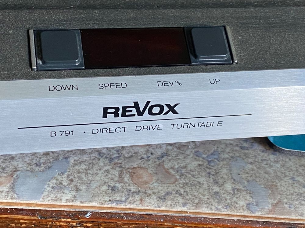 REVOX B791 Plattenspieler (Gebraucht) in Gebenstorf für CHF 350 – nur ...