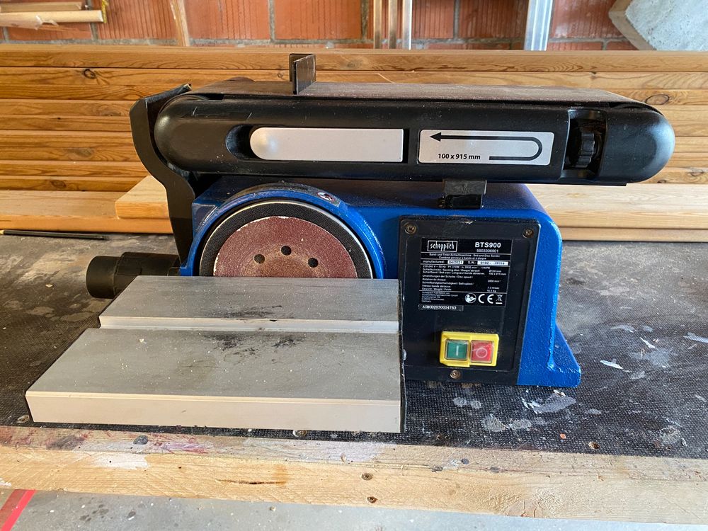 SCHEPPACH BTS900 BAND- UND TELLERSCHLEIFER (Gebraucht) in Merzligen für ...