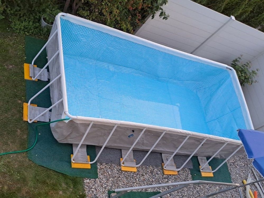 Intex Pool, 244cm x 488cm, rechteckig (Gebraucht) in Wettingen für CHF ...