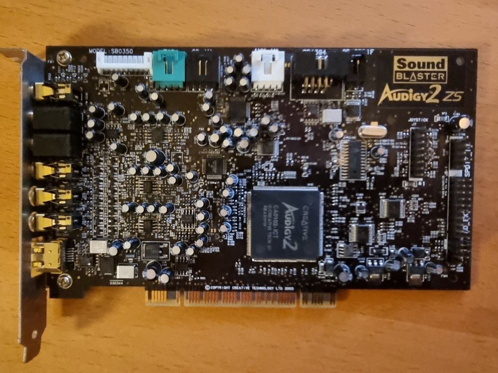 Creative Labs Soundblaster Audigy2 ZS SB0350 | Kaufen auf Ricardo