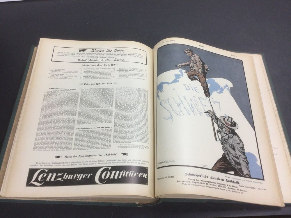 Feegletscher Saasthal Schweizer Illustrierte Zeitschrift (Gebraucht) in ...